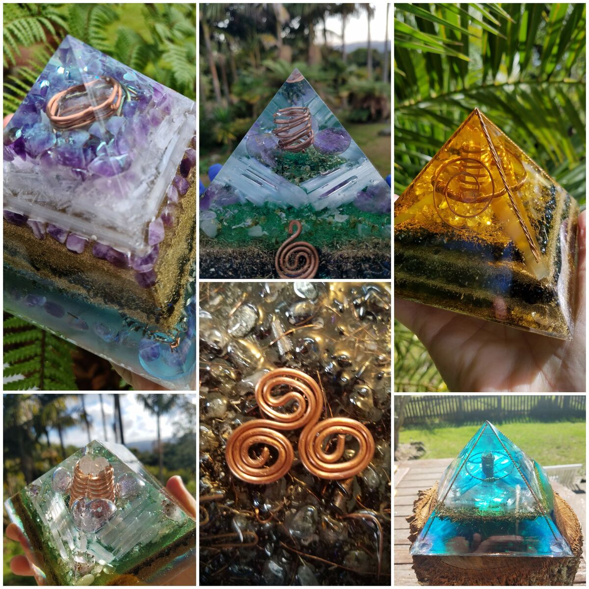 Authentic Orgonite Orgone Pyramids & Pendants | Handmade in NZ